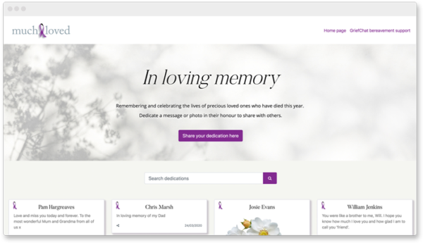 Create a Memorial Website | Compare The Coffin